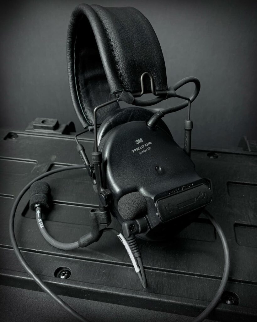 3M PELTOR ComTac XPI Electronic Headset (Green) | BELVA